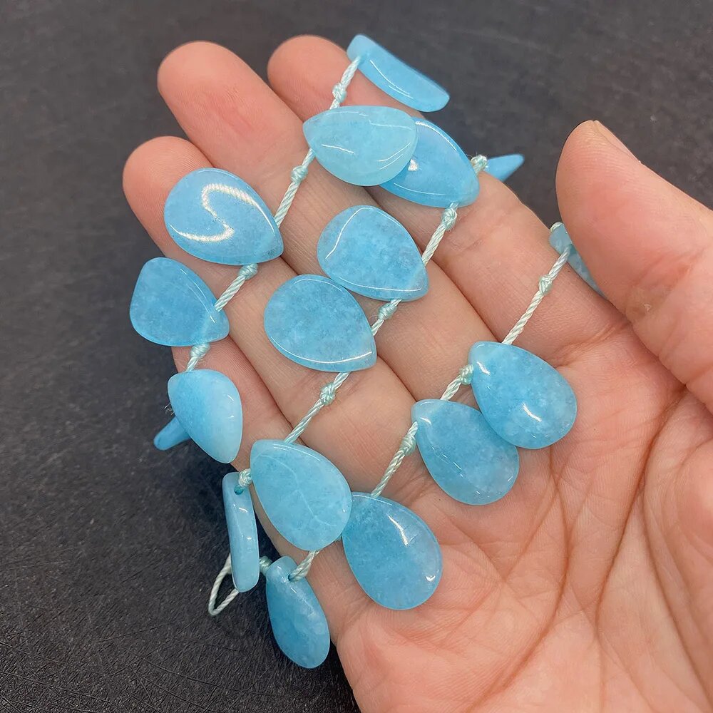 Каплевидные бусины из агата 25 шт. LILDBZ BB