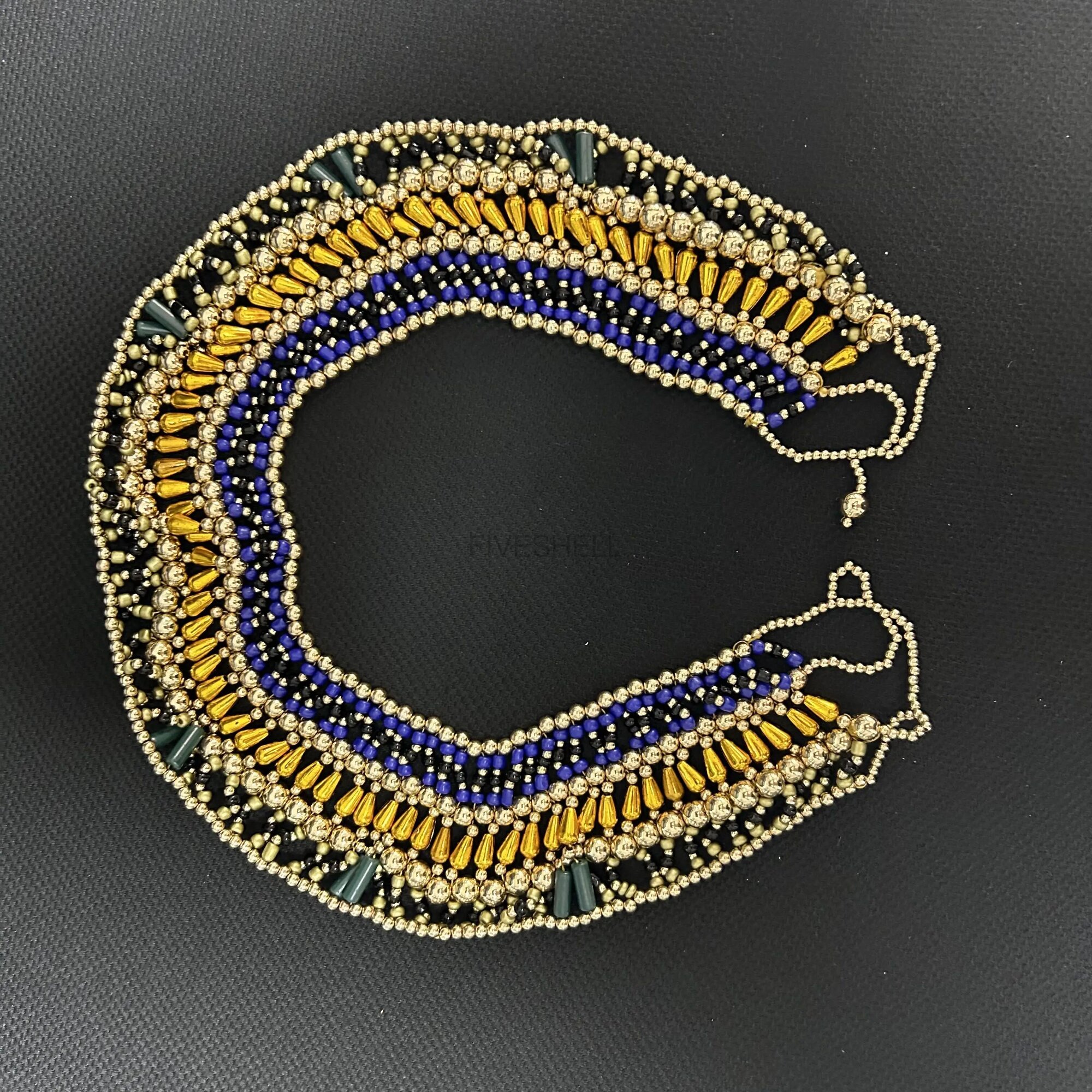 Костюм Клеопатры с ожерельем as show