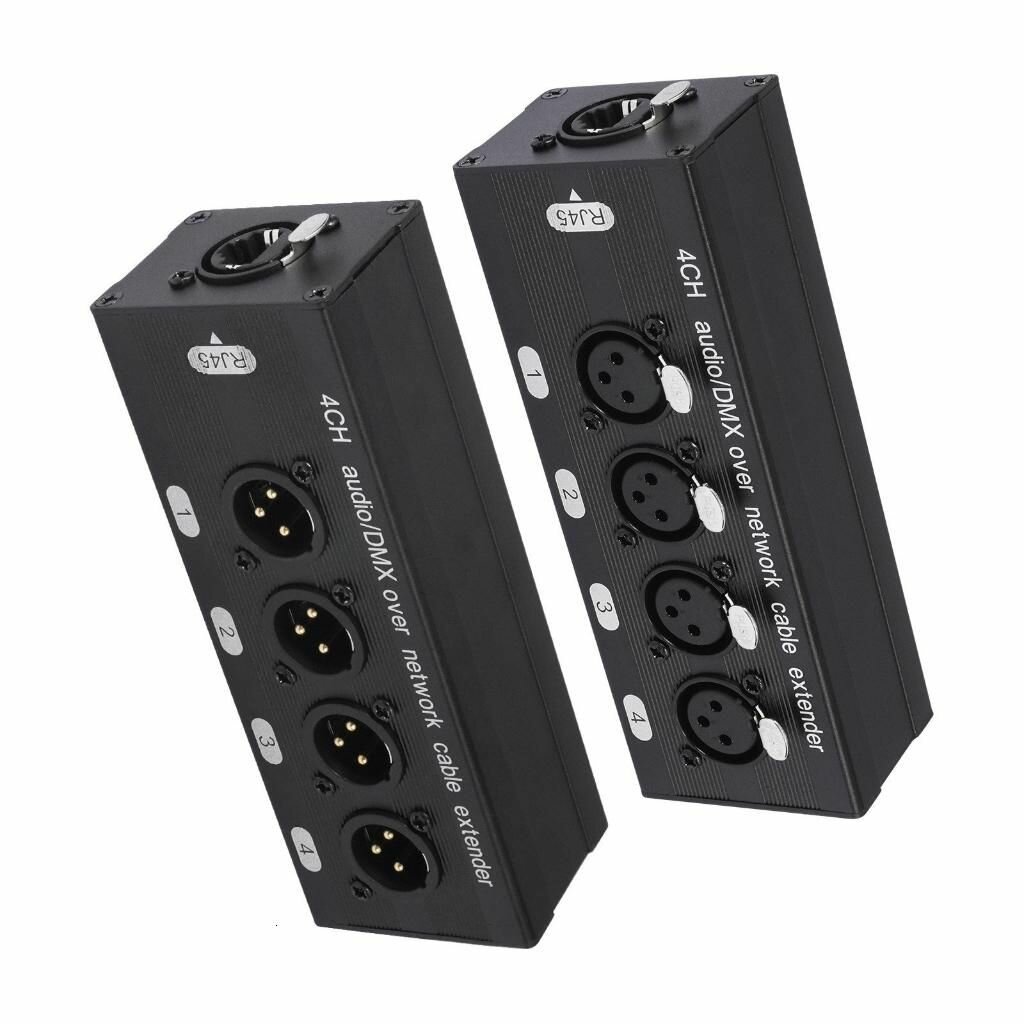 4-портовый XLR-разветвитель по RJ45