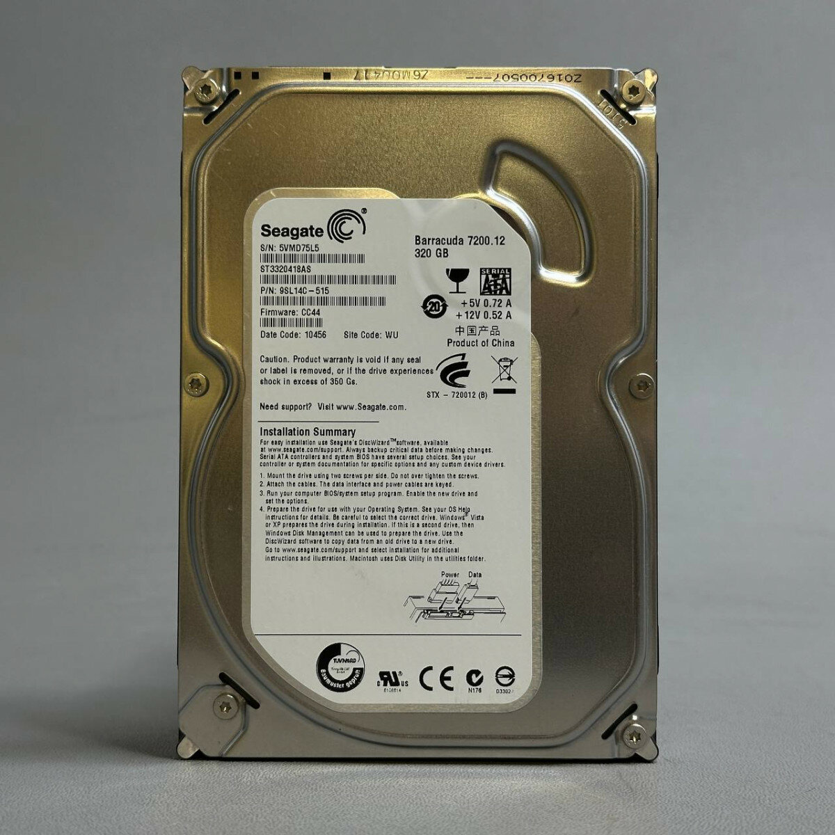Жесткий диск Seagate ST3320418AS 320Gb (5L5)