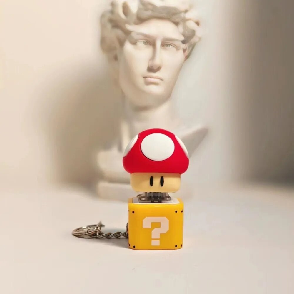 Брелок кейкап в виде гриба