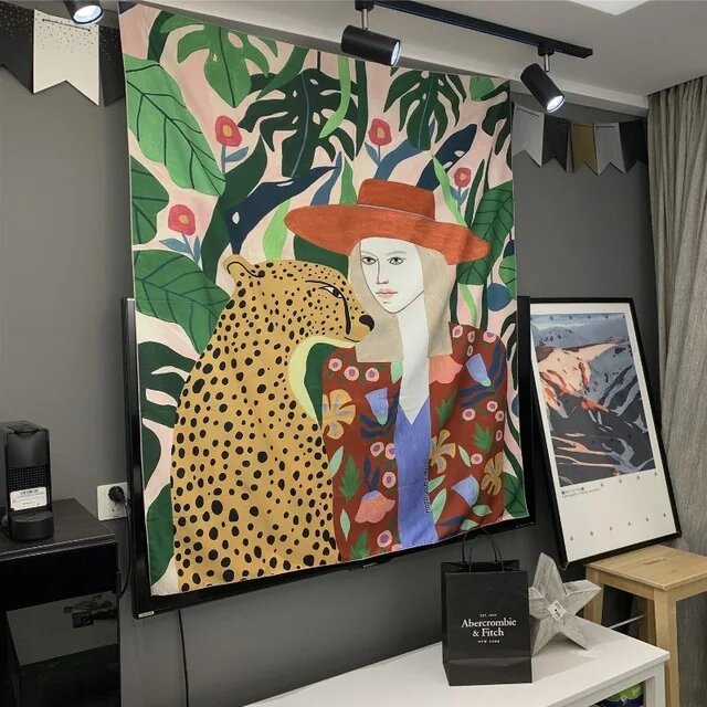 Макраме Мона Лиза гобелен полиэстер 150x200CM, H