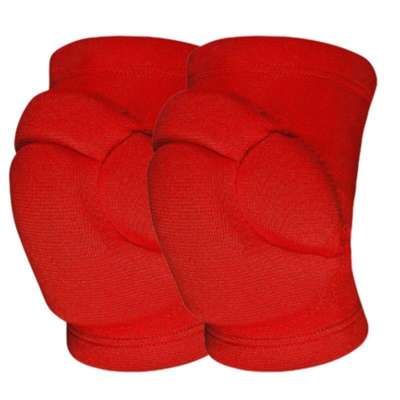 Наколенники для волейбола, борьбы и танцев, красный - M