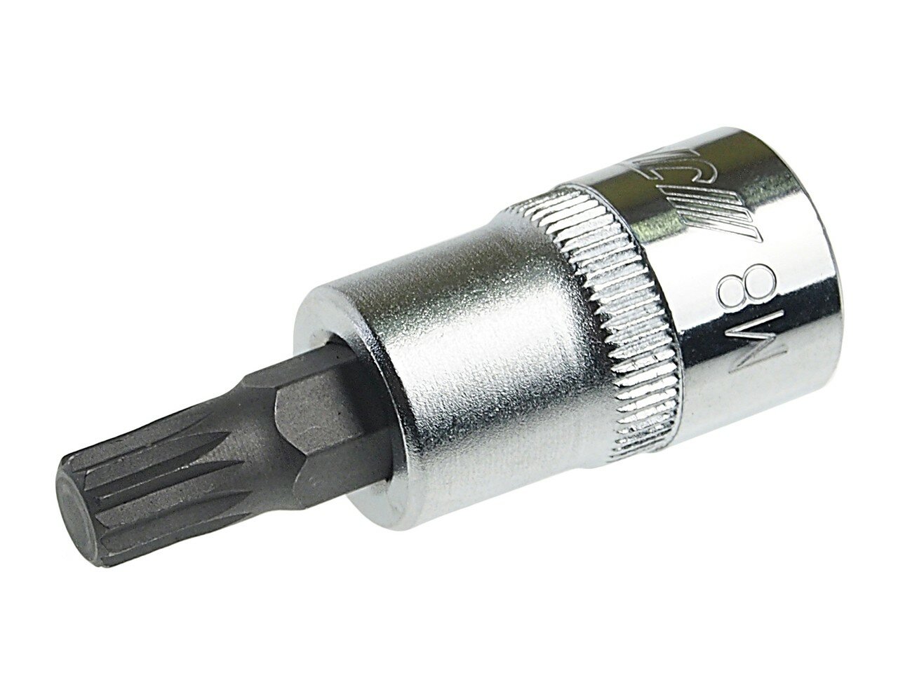 JTC-34508 Головка с насадкой SPLINE 3/8" х М8, длина 48мм