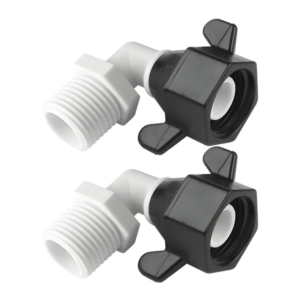 ALWAYSME Фитинг насоса 1/2'-14 NPT x 1/2'-14 NPT, 2 PCS