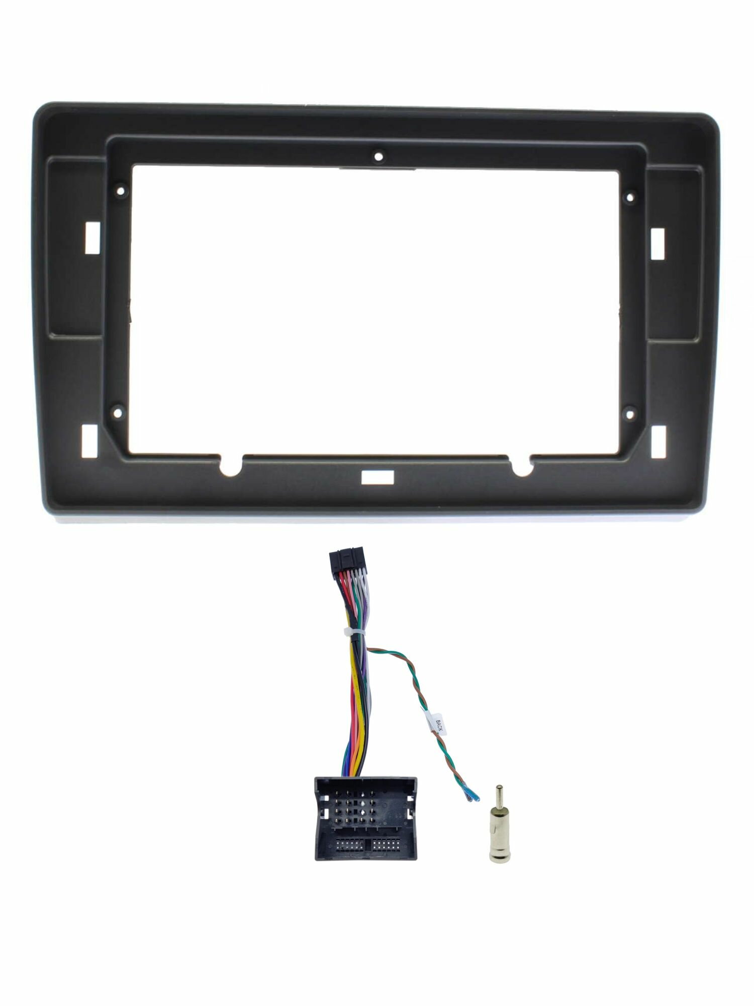 Рамка переходная Ford Transit 2005 - 2008 + проводка для 10" магнитолы / Wide Media