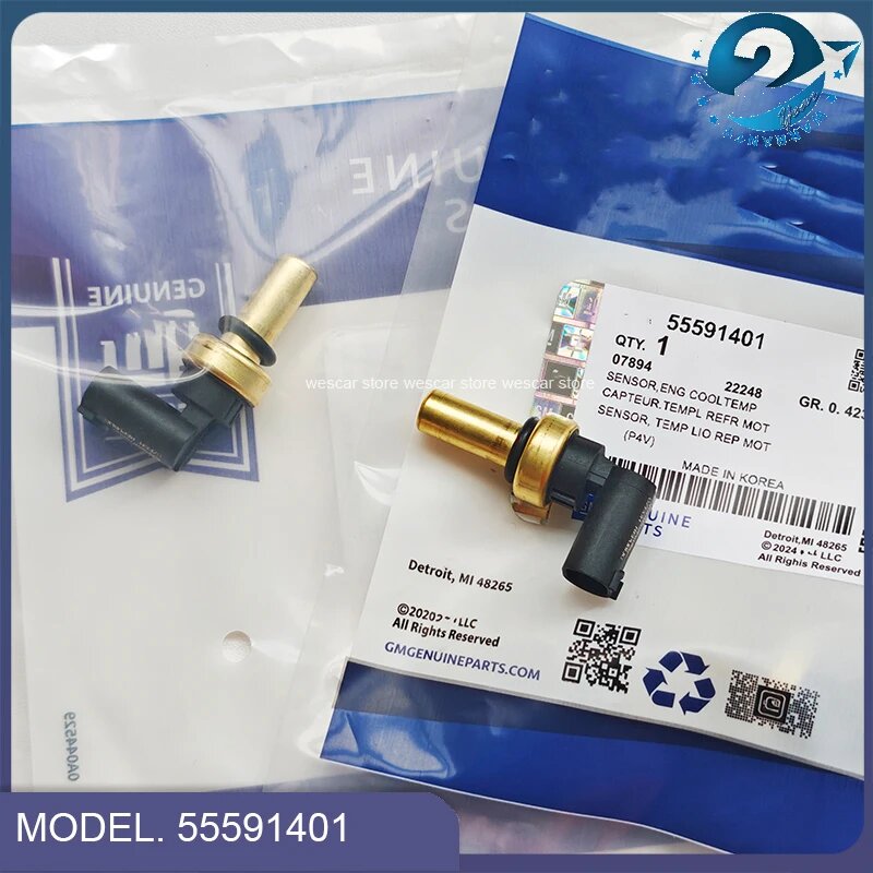 10 шт. новый датчик температуры охлаждающей жидкости двигателя для Chevrolet Cruze Trax VAUXHALL OPEL ASTRA CORSA OEM # 55591401 55353807 55563530