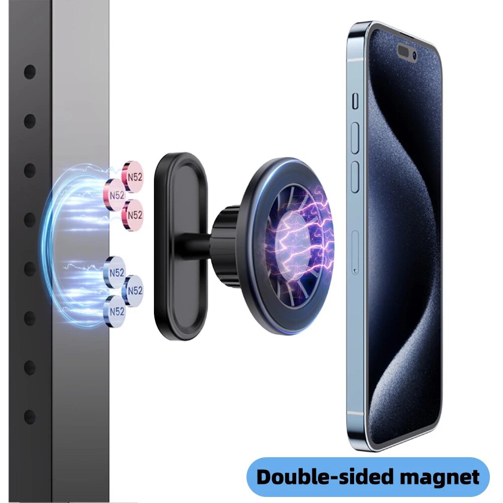Магнитный держатель для телефона Double Magnetic, 360°