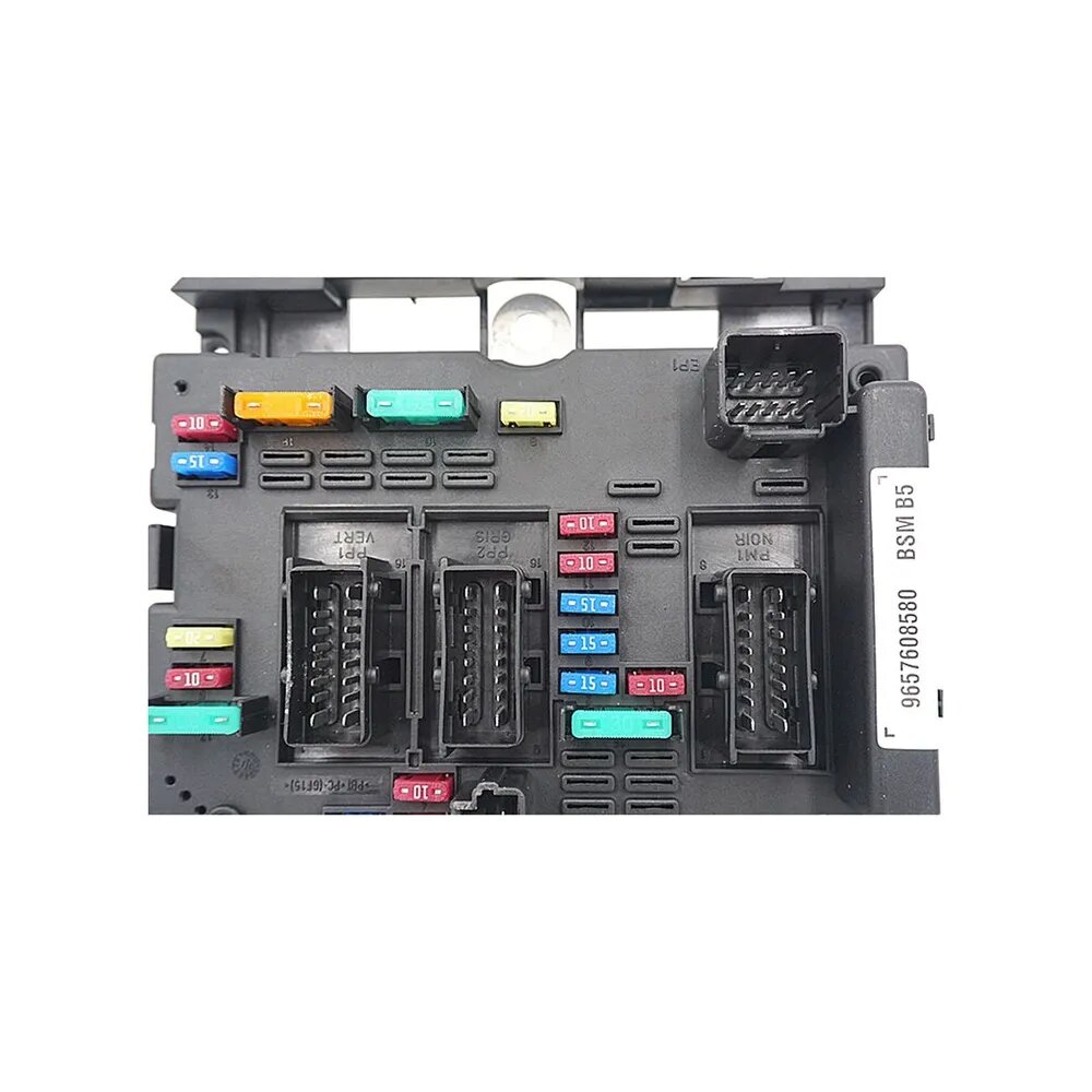 Модуль блока предохранителей BSM B5 9657608580 6500Y1 для Peugeot 206 307 406 Citroen C2 C3 C5 Berlingo Xsara
