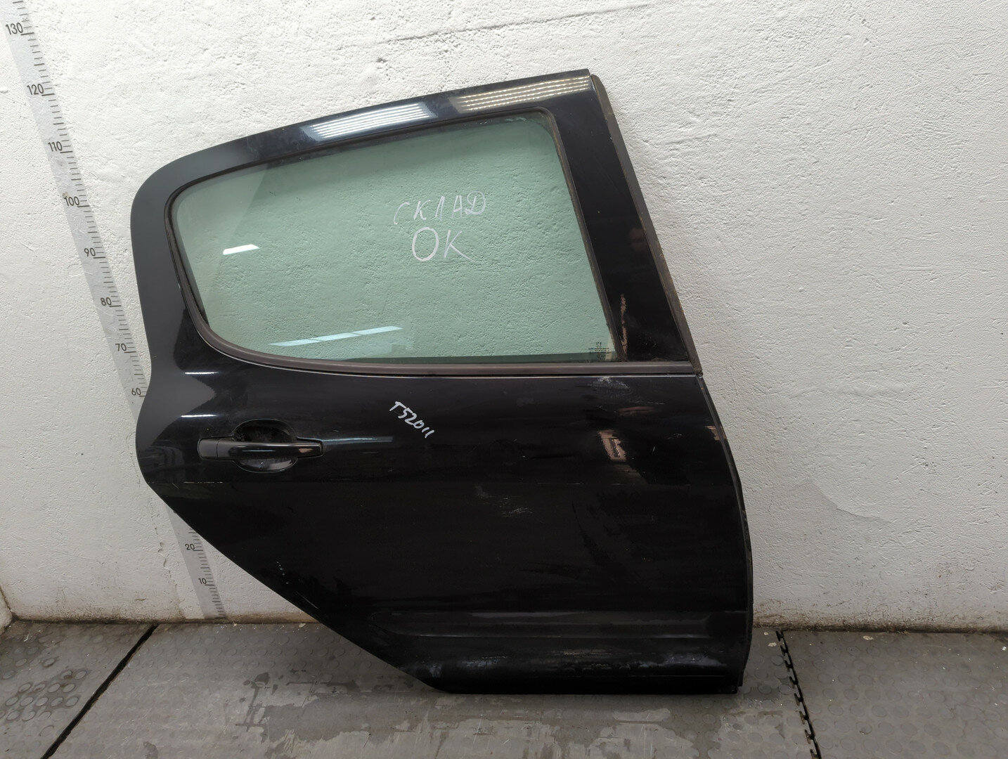 Дверь боковая (легковая) правая задняя Peugeot 308 Б/У