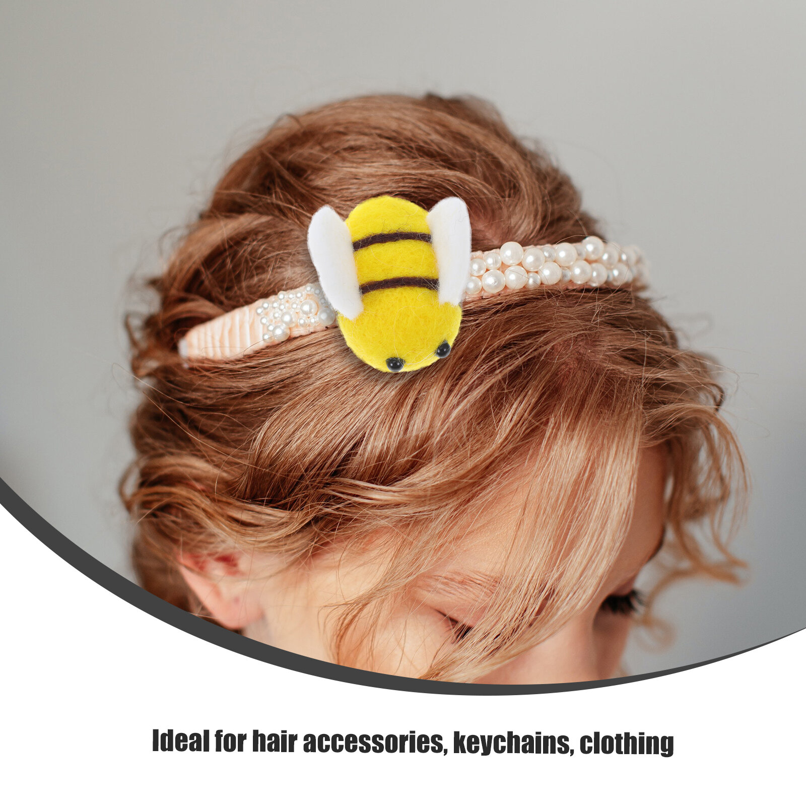 Цветные Бабочки из Шершава Фелта для Декораций, 6 Штук