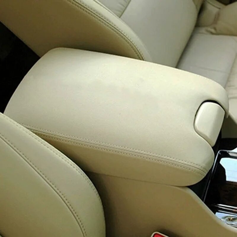 Для Toyota Land Cruiser Prado 150 2010-2018 автомобильный защитный чехол для центральной консоли из микрофибры, кожаный чехол на подлокотник автомобиля