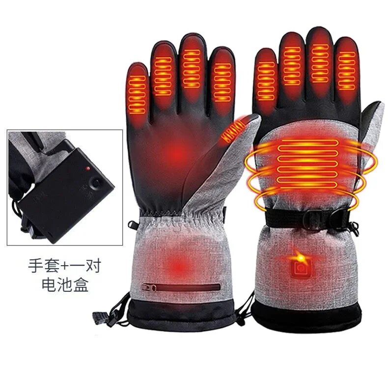 Электрические зимние перчатки OUZEY Glove Battery Box