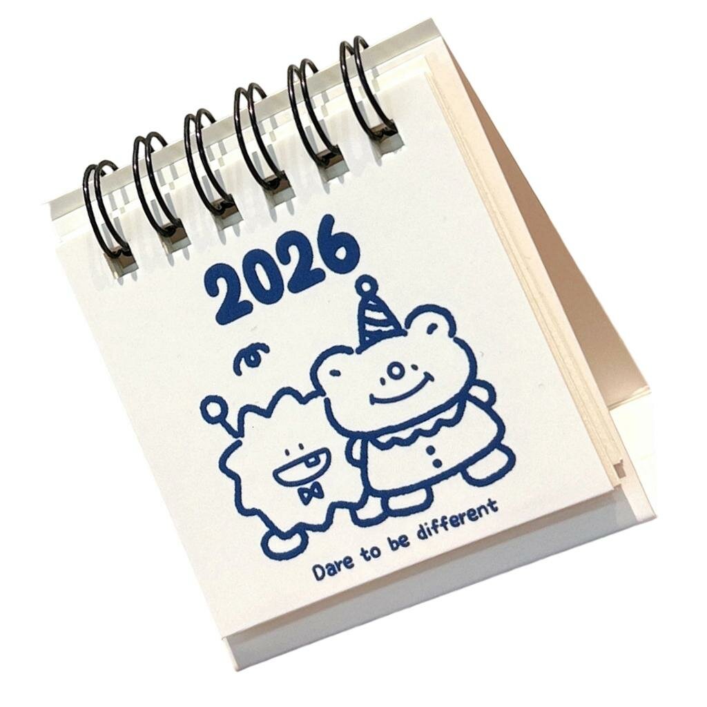 Ежемесячный настольный календарь с лошадкой, Медведь дружбы