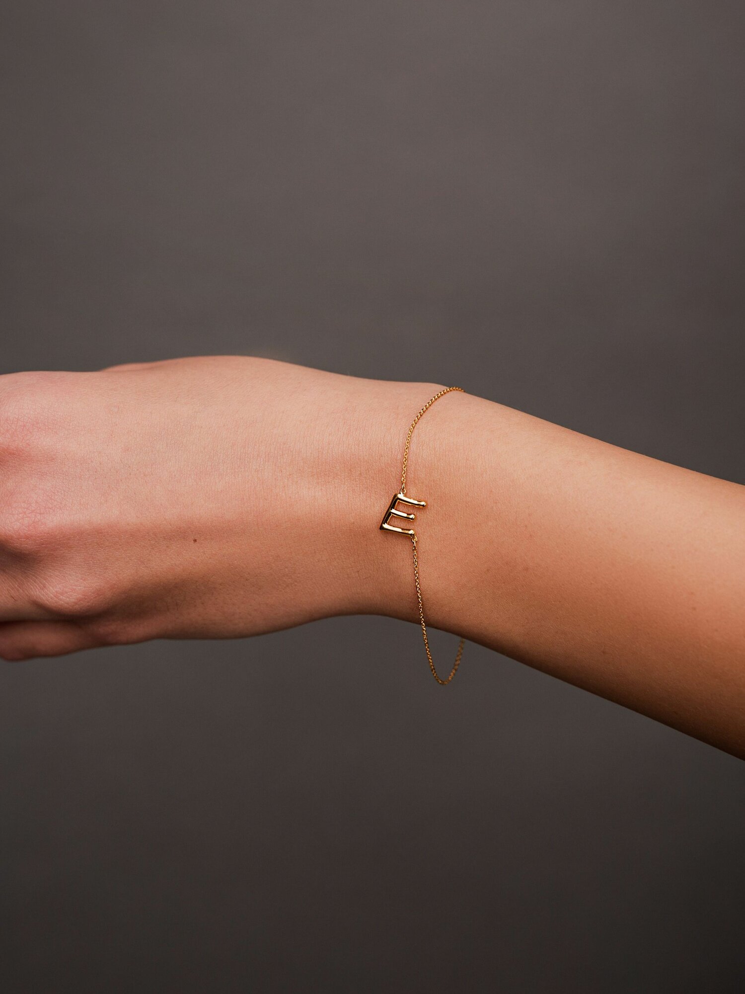 Браслет-цепочка, серебро, 925 проба, золочение