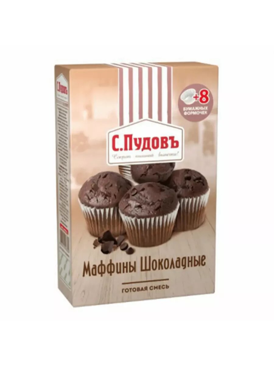 Смесь для выпечки Маффины шоколадные