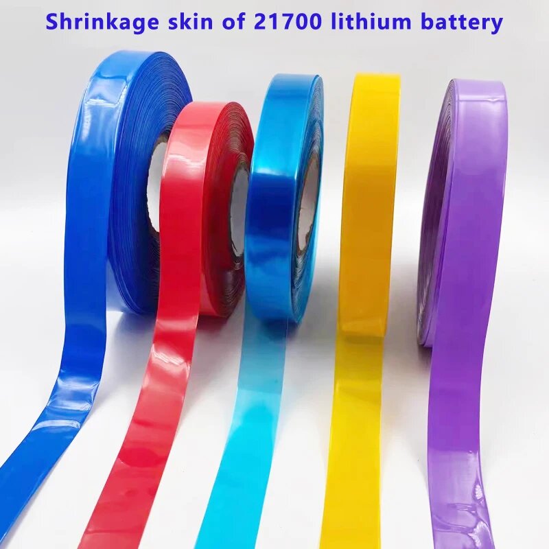 Термоусадочная трубка ПВХ 35мм 10м Translucent purple