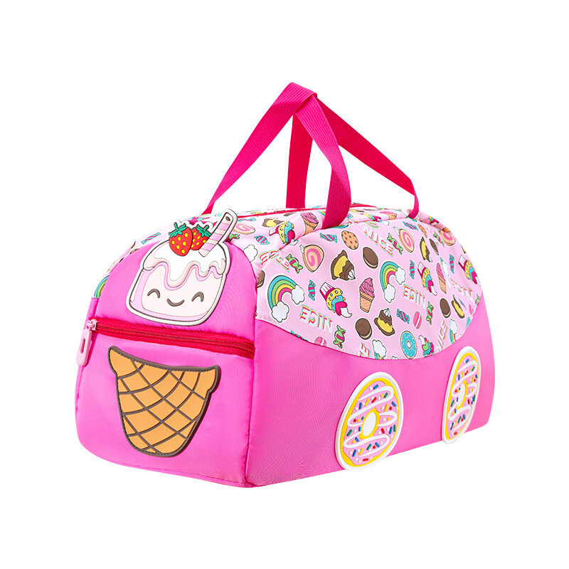 Новая большая вместительная дорожная сумка для детей 6-15 лет, легкая, с мультяшным дизайном, для начальной школы, с кроликом и динозавром