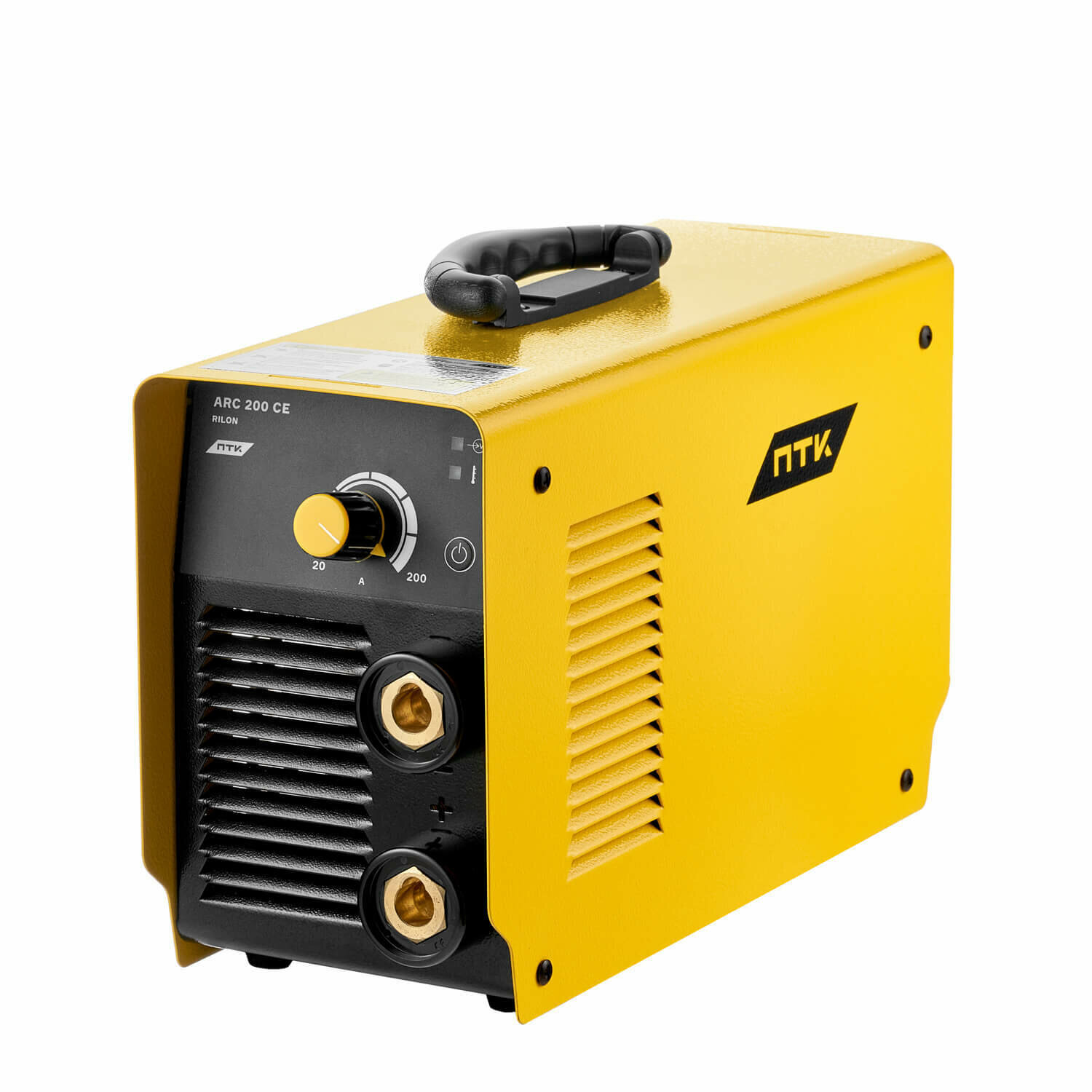 Сварочный аппарат ПТК "RILON ARC", 200CE, желтый/черный, 6,6 кВ·А