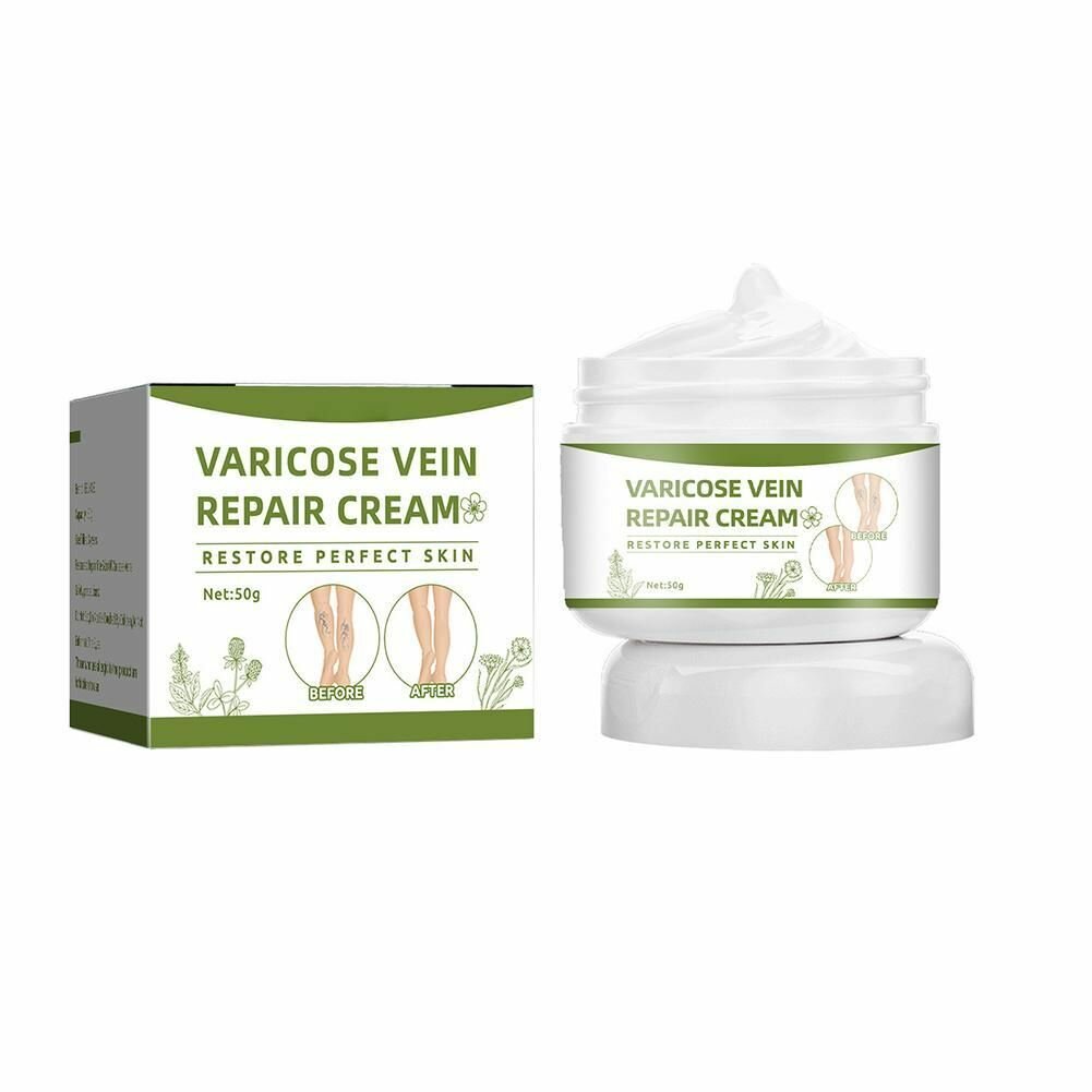 Крем от варикоза 50 г, разглаживает сосуды ухаживает за кожей избавляет от выпученных вен, опухших ног снимает боль улучшает циркуляцию