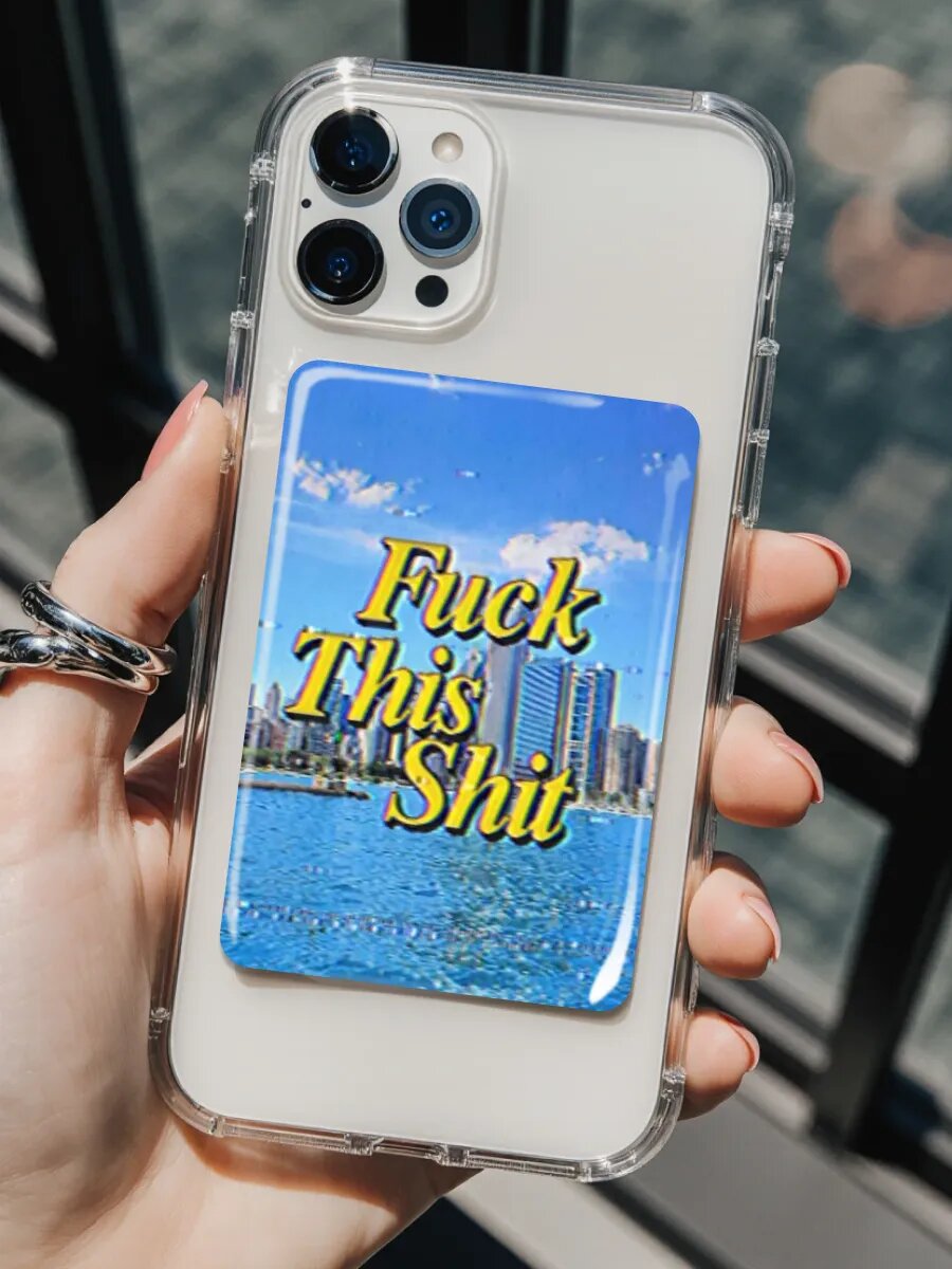 3D стикер на телефон большой Цитаты