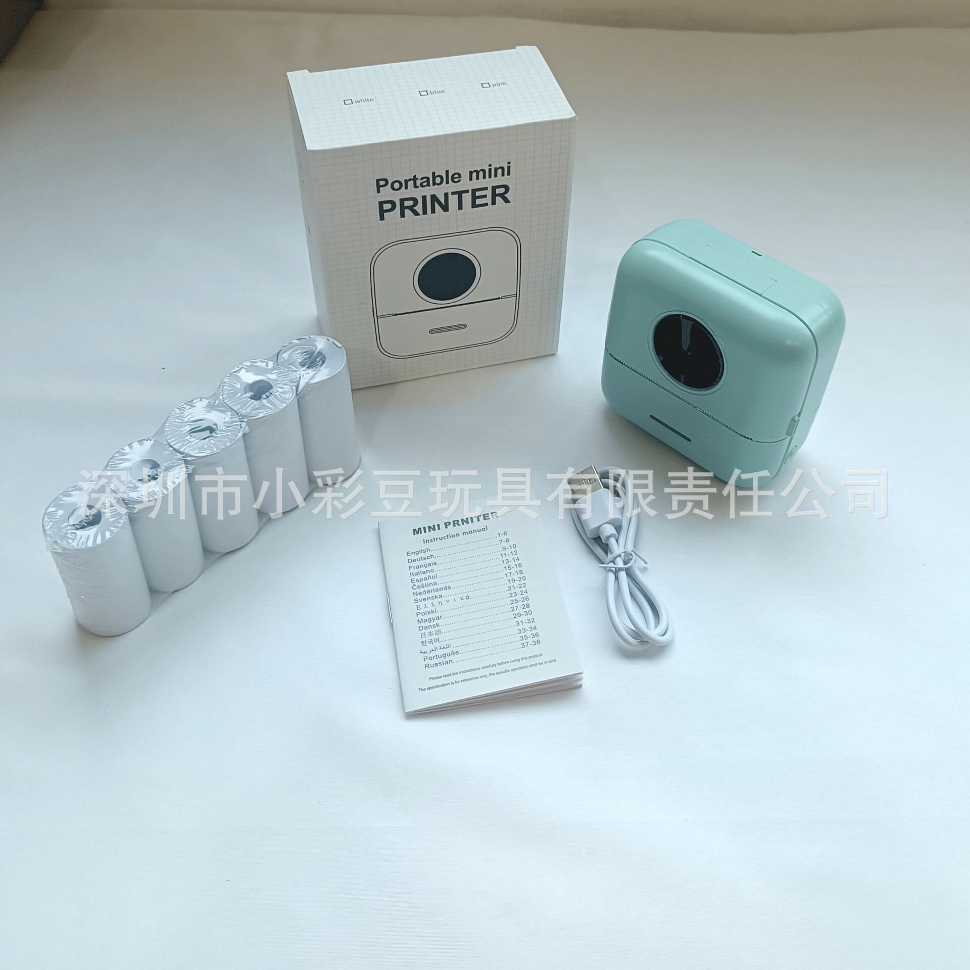 Кросс-бордерный принтер для домашнего использования, специальный для студентов, термопечать фотографий, подключаемый к мобильному телефону