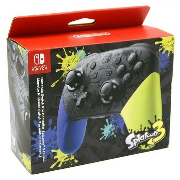 Геймпад Nintendo Switch Pro Controller Splatoon 3 ( HK ver ) — фото 1
