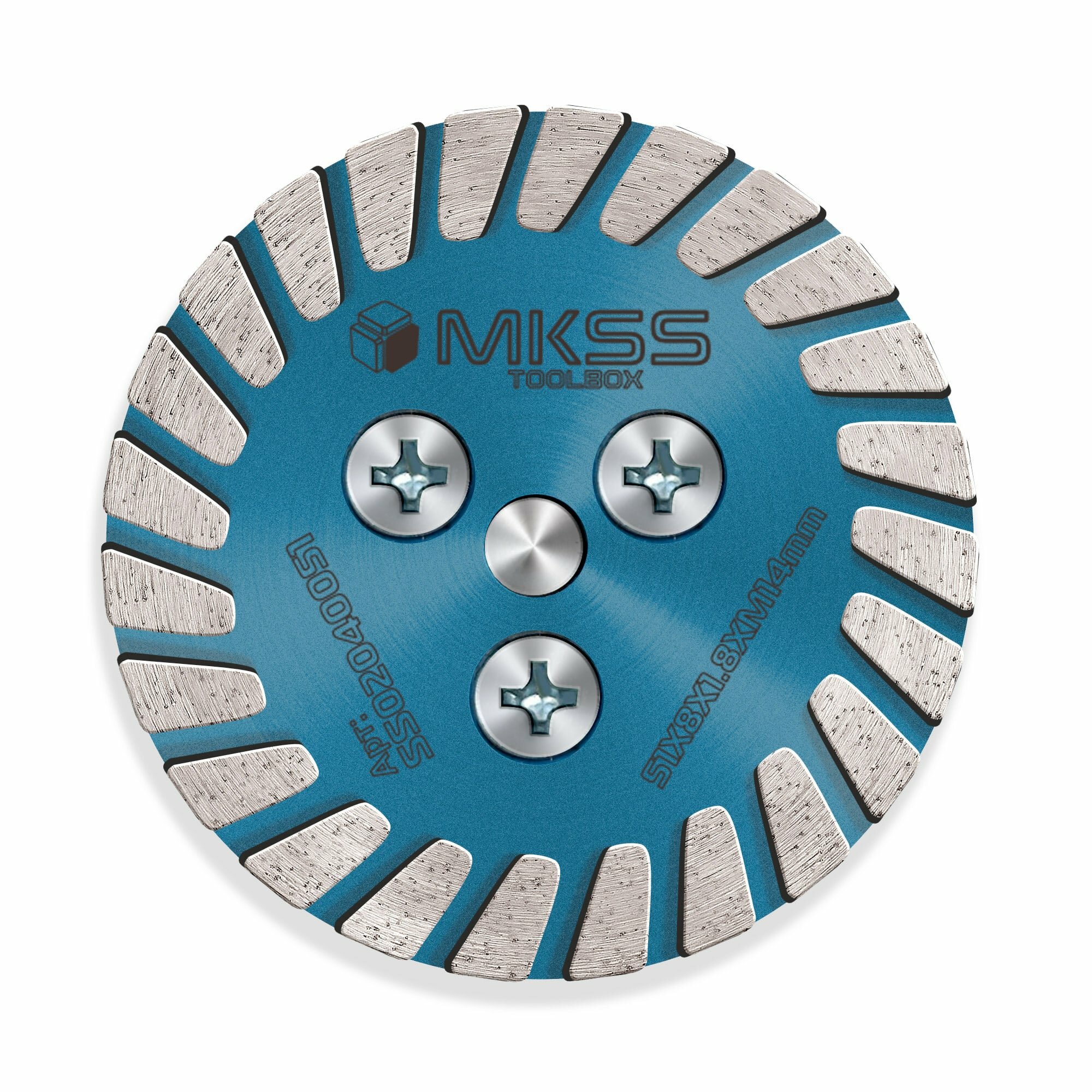 Алмазный универсальный диск MKSS Toolbox SS0204 Handy 51х1,6x7,5хM14 MKSS SS02040051