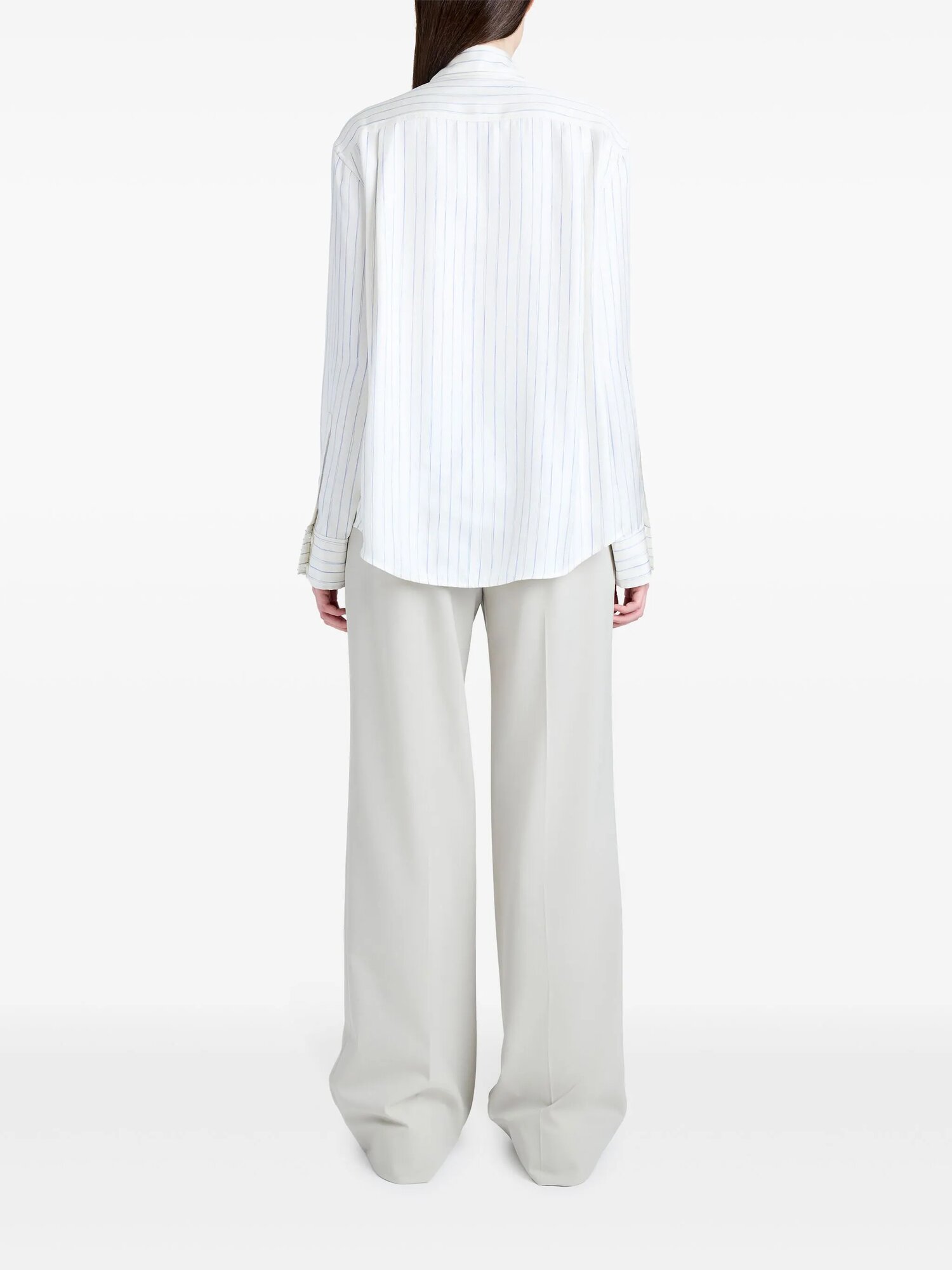 Брюки классические Proenza Schouler White Label, размер 6 US, светло-бежевый — фото 1