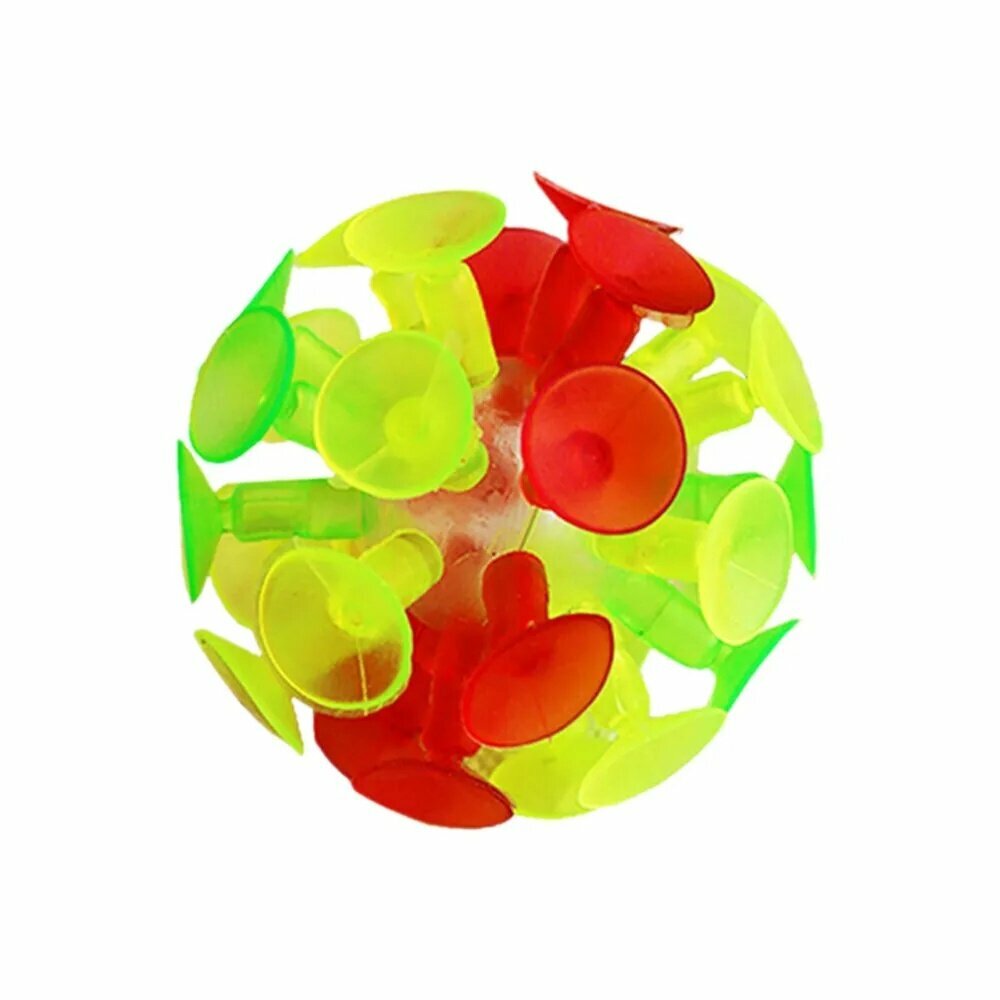 Развивающая игрушка-липучка для детей, интерактивный мяч для игр на улице и в помещении, красочный, 6 см