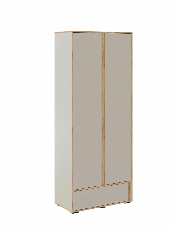 Шкаф Спальня Асцелла (кашемир/дуб крафт золотой) 2200х900х450 тэкс