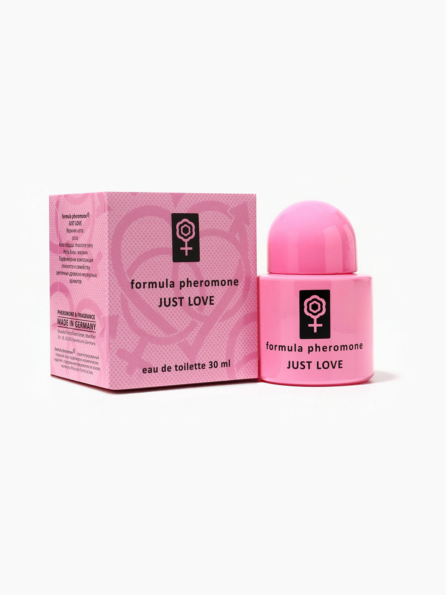 Туалетная вода женская с феромонами Formula Pheromone с феромонами Just Love, 30 мл