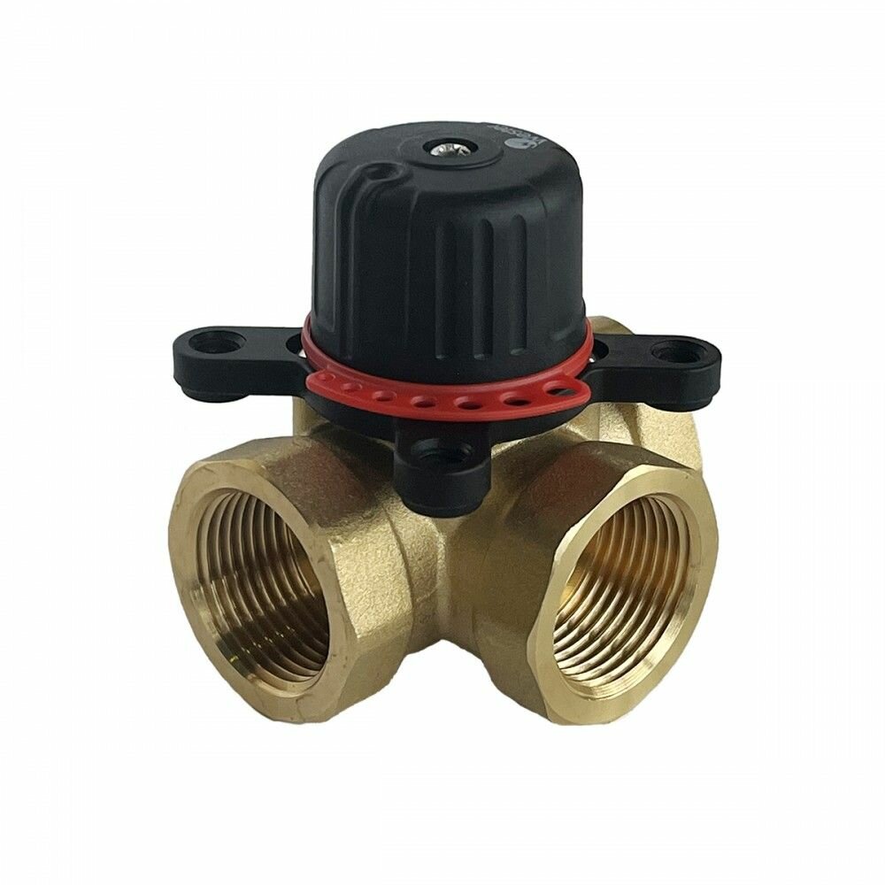 Клапан поворотный VRS3 3/4" ВР Kvs 6.3 PN10 трехходовой ротационный смесительный/распределительный (Danfoss HRB3 065Z0405), Wester VRS33463 (0-04-2008)