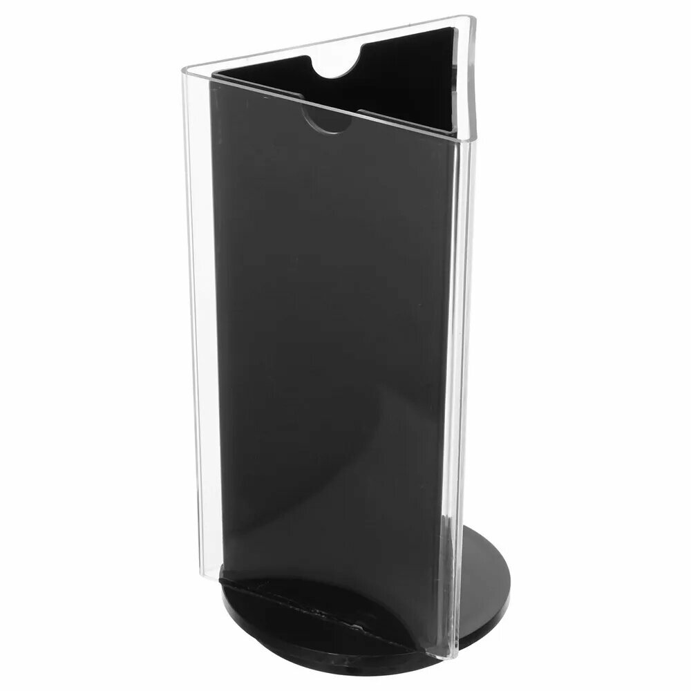 Вращающаяся Рамка Для Меню, Прозрачный Пластик, 20.00X10.40X10.40 См, Для Настольного Использования, 1 Комплект