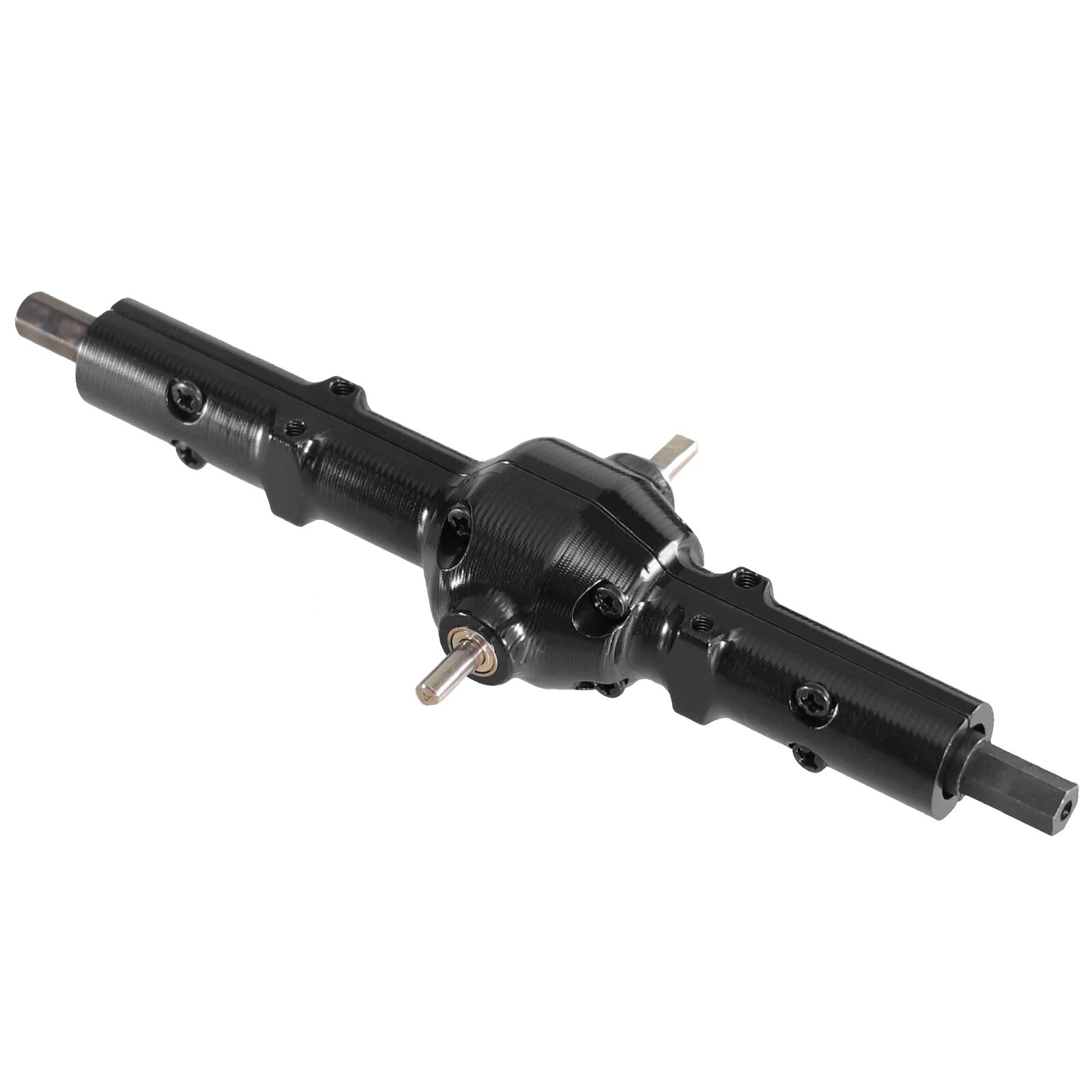 Металлический средний мост для WPL 1/16 B16 B36 JJRC Черный, Black