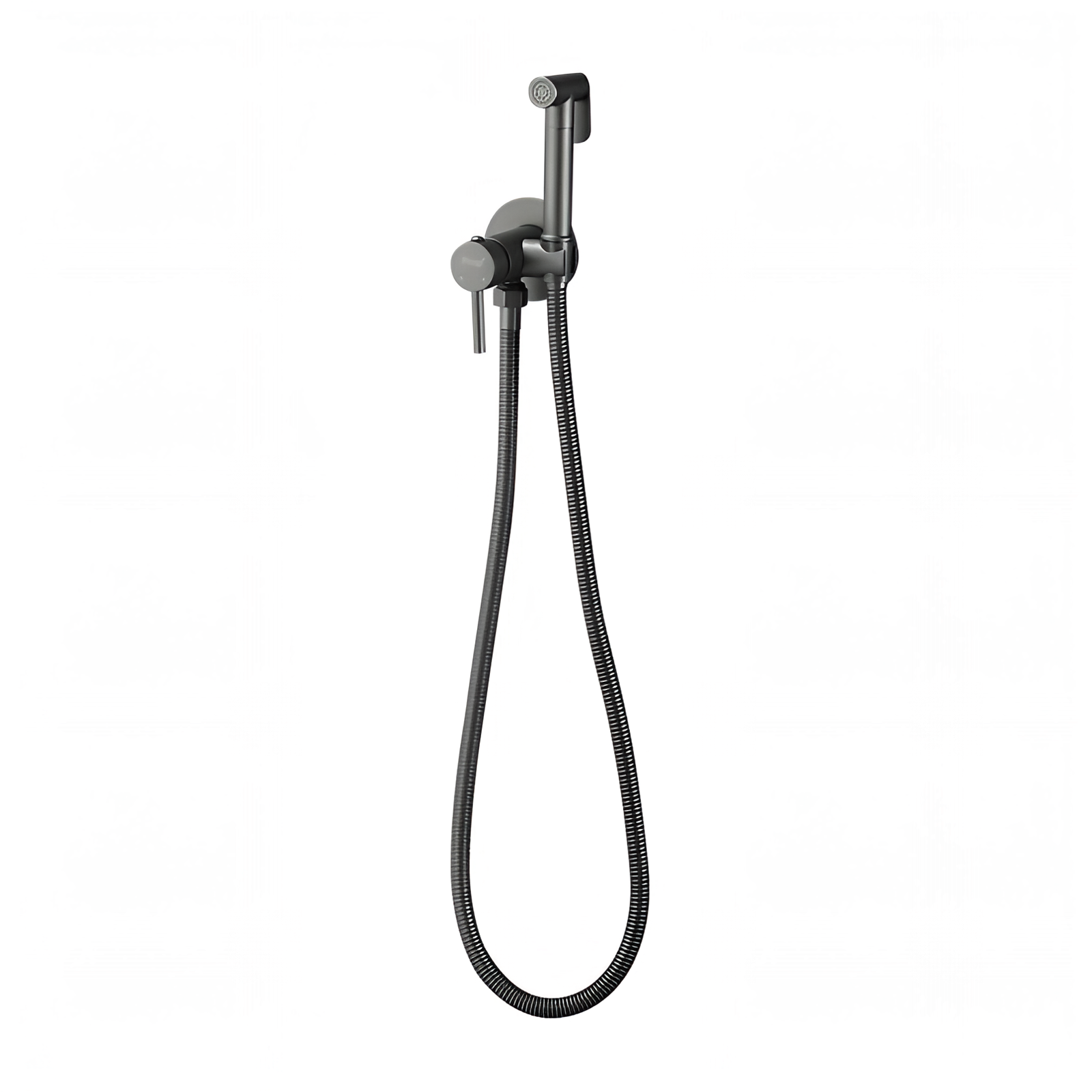 Гигиенический душ со смесителем FRAP F7505-9, графит
