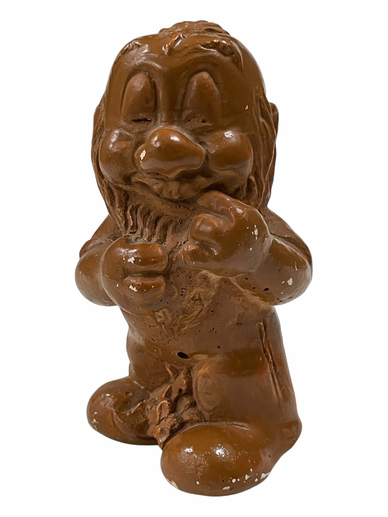 Советская винтажная статуэтка, Керамика, Гномик, СССР