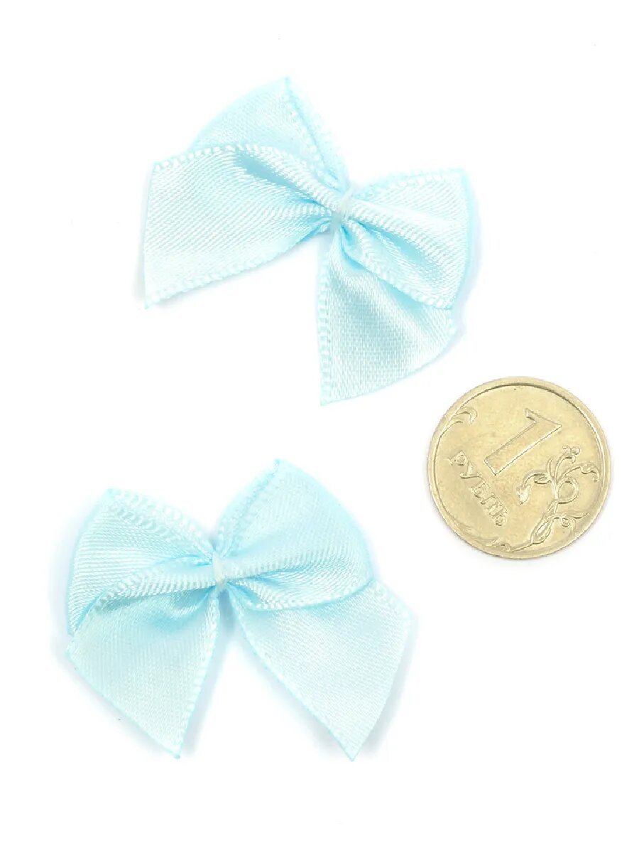 Бантики для рукоделия пришивные 1,5 см 100 шт