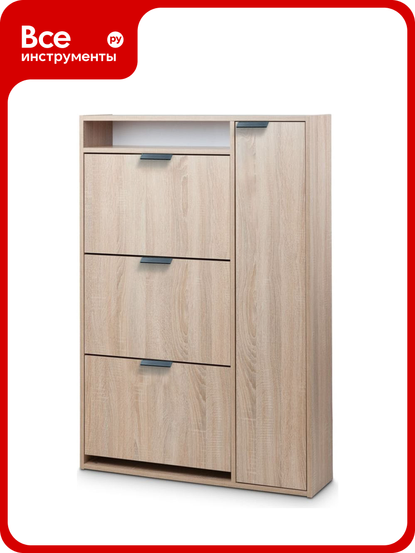 Обувница Венталл Арт ШК-3 дуб сонома Ven_00526