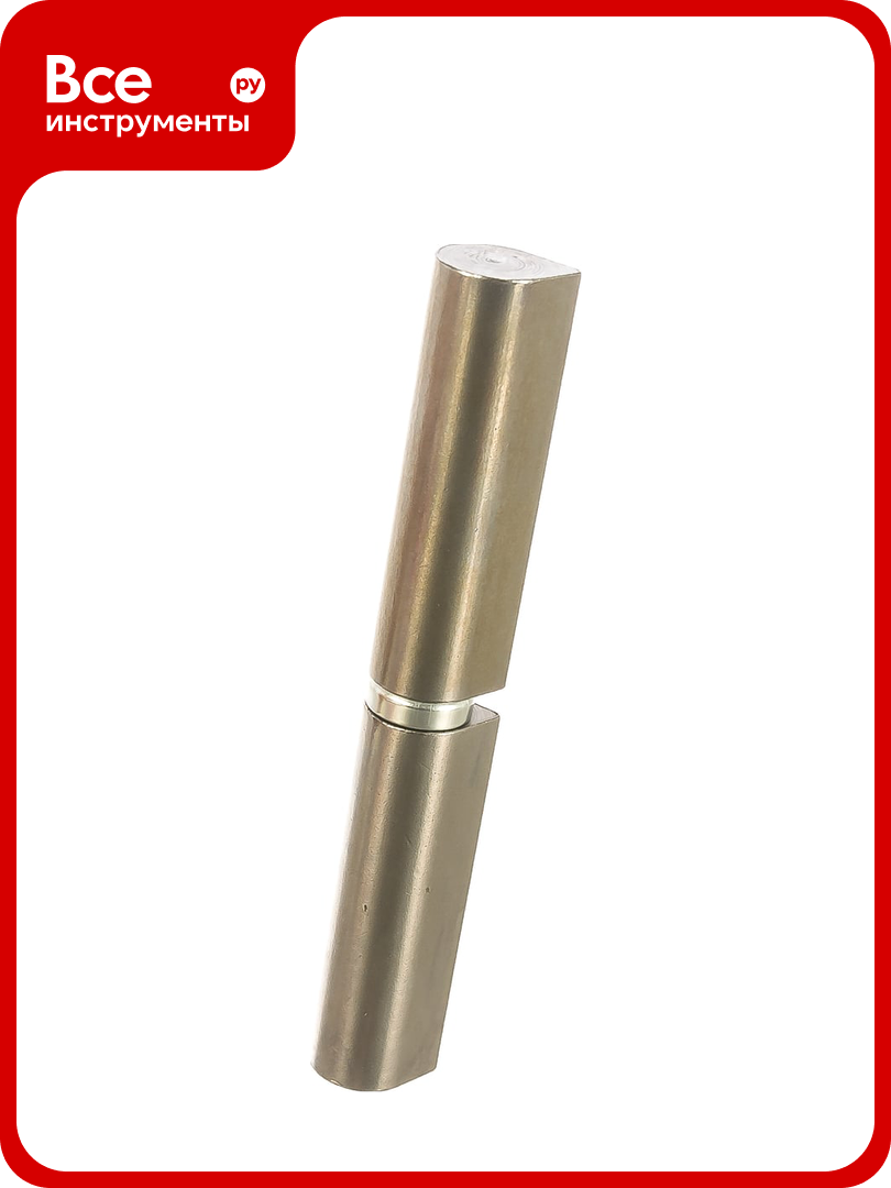 Петля для металлических дверей 180мм Stayer MASTER 37615-180 врезная конструкция из стали сатин с каплевидным профилем