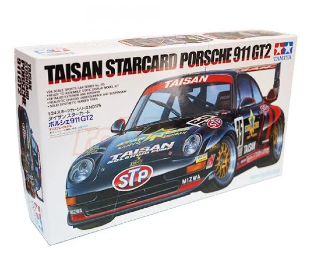 Tamiya 24175 1/24 Сборная модель Porsche 911 GT2 Taisan Starcard