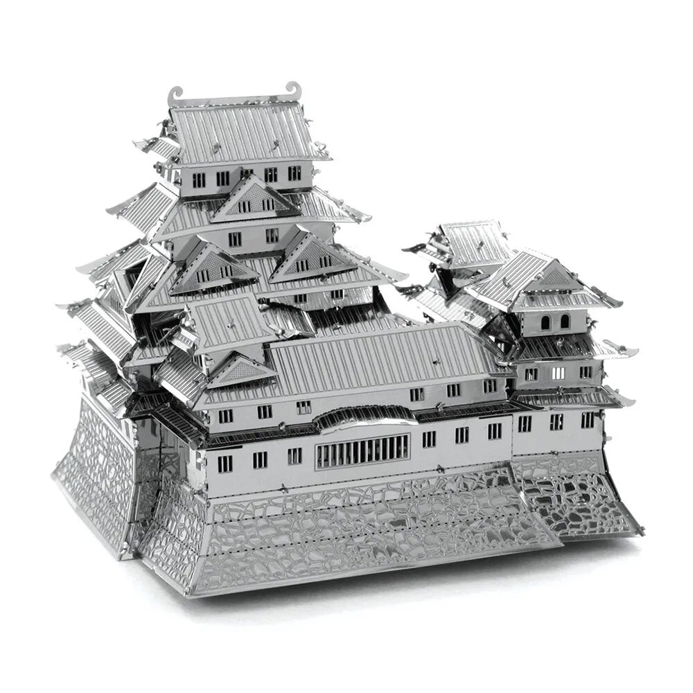 Metal 3D Puzzle Japanese Castle Model Kit, DIY Metal Craft Model for Adults and Children — фото 1
