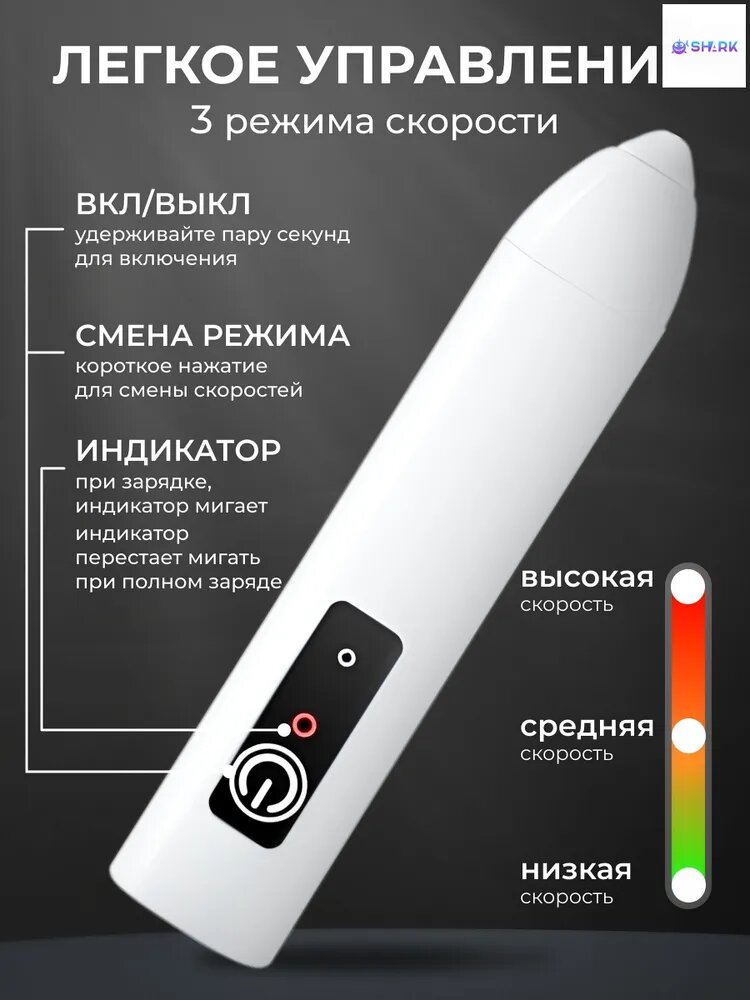 Вспениватель молока "Кемекс", компактный, беспроводной, 3 режима, USB-зарядка — фото 1