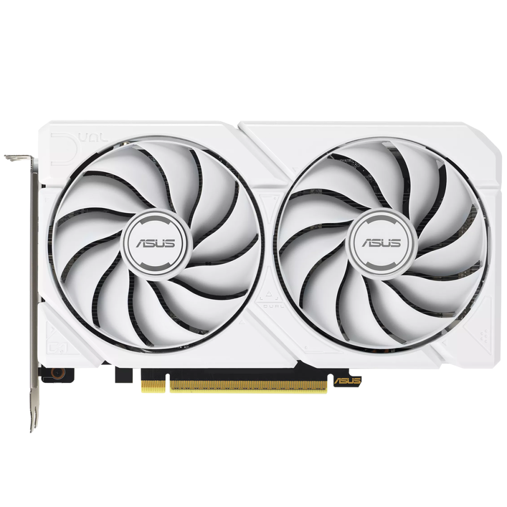 Видеокарта ASUS (DUAL-RX9060XT-16G-WHITE) Radeon RX 9060 XT 16GB DUAL WHITE (90YV0LG3-M0NA00)
