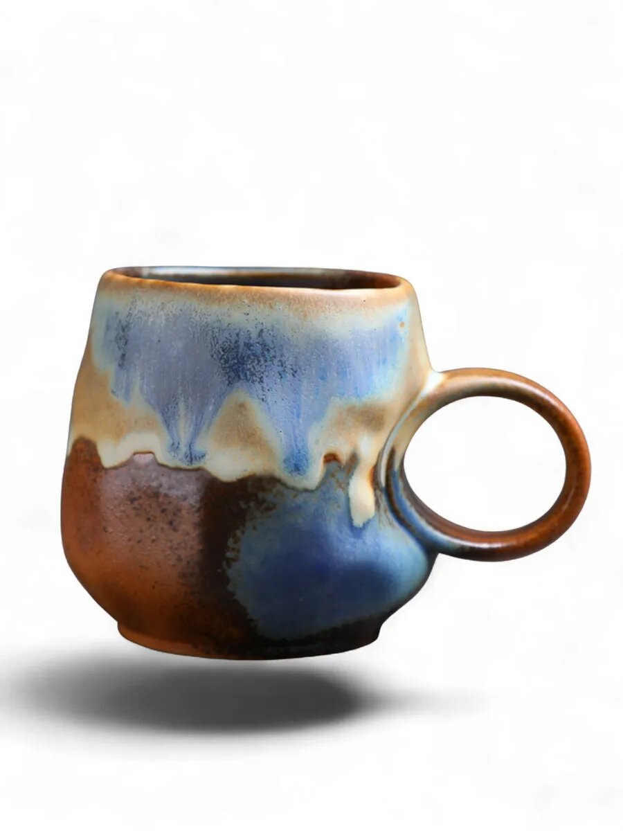 Кружка Китобой, 250 мл, керамика, ручная работа, без упаковки