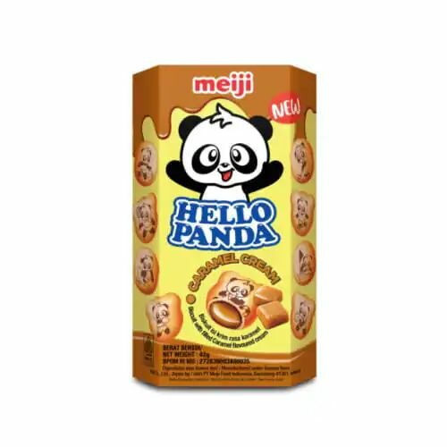 Печенье Meiji Hello Panda Caramel Cream 42г