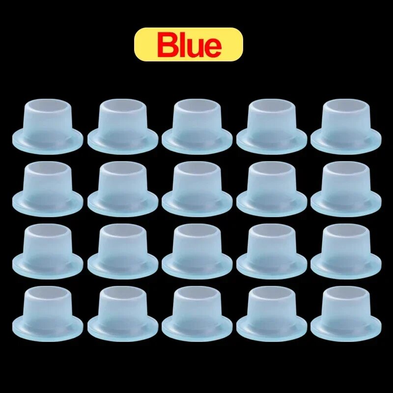 Силиконовые прокладки для крана, Blue, 10PCS