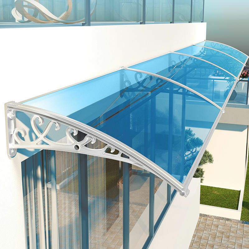 Дождевик для наружного окна, балконный кронштейн, солнцезащитный козырек, укрытие от дождя, домашний карниз, водонепроницаемый навес, бесшумная прочная доска, укрытие от дождя