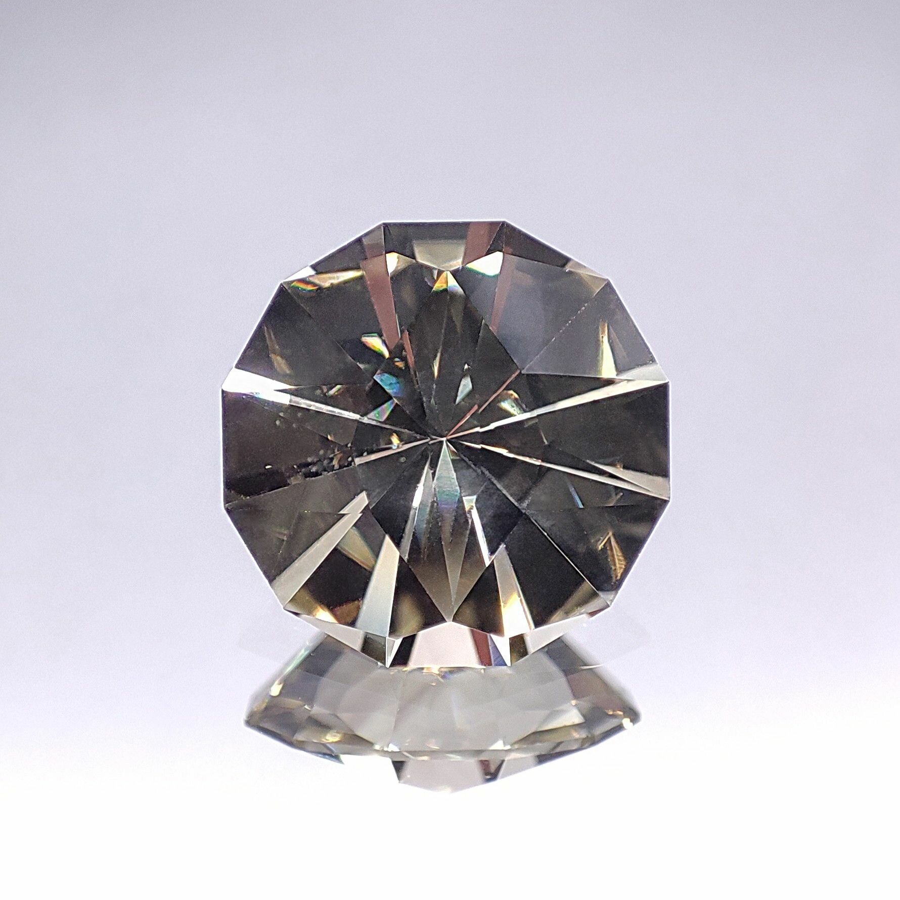 Цитрин Глаз Дракона 6.15 ct. Бразилия + гемм. заключение