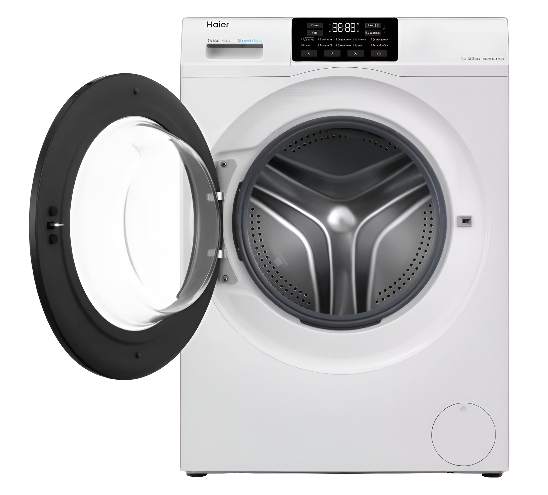 Стиральная машина Haier HW70-BP12919 белая на 6,5 кг, отжим 1200 об/мин